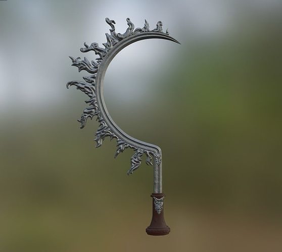 Eclipse Shotel from Elden Ring 3D model 3D printable | CGTrader