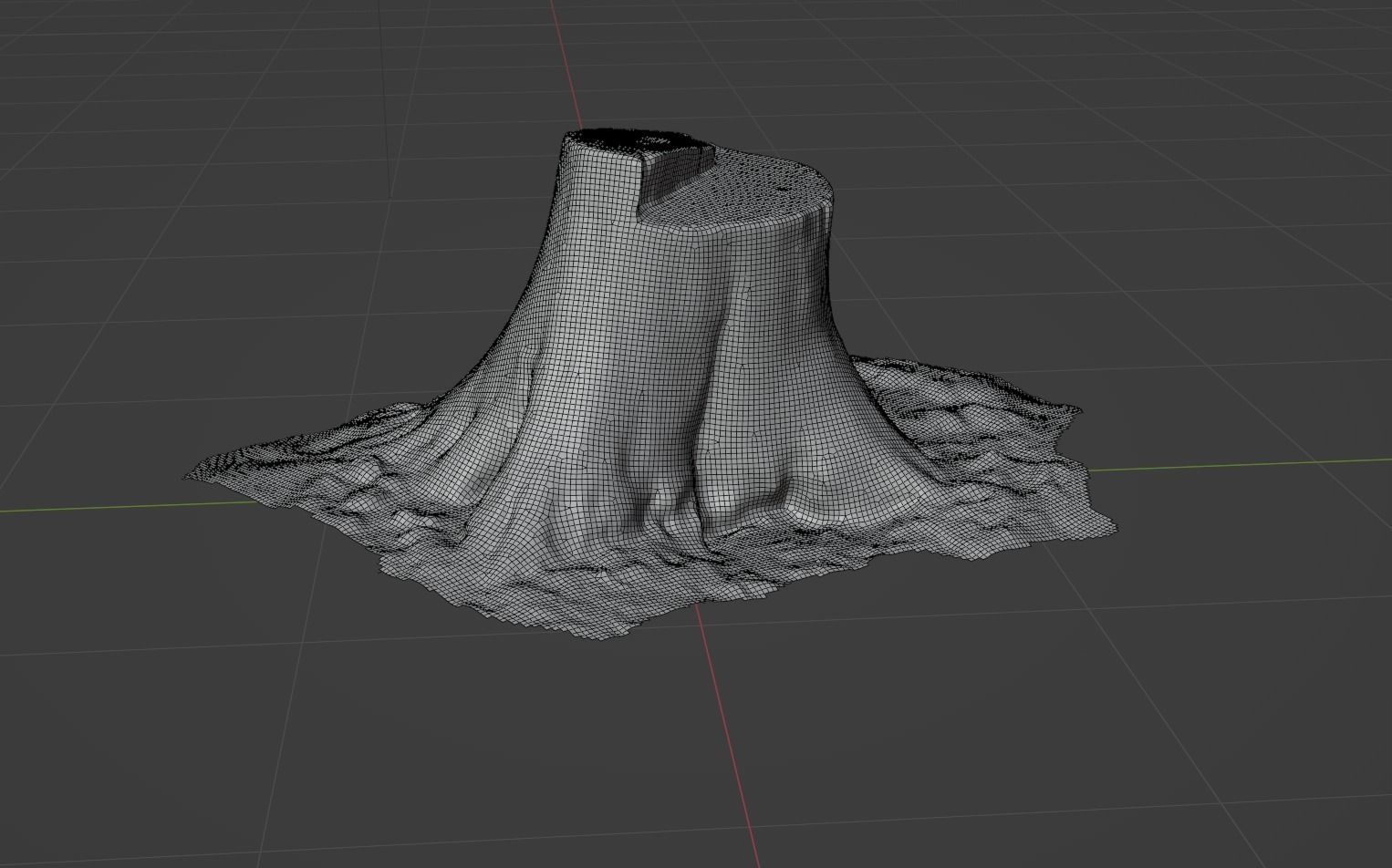 Tree-stumb 3D model | CGTrader