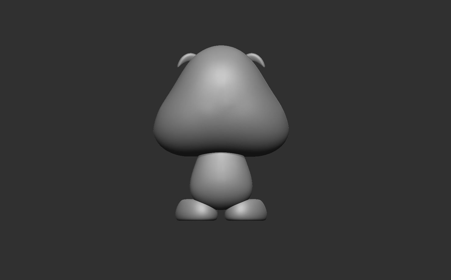 goomba mario 3d printable model 3D model 3D printable | CGTrader