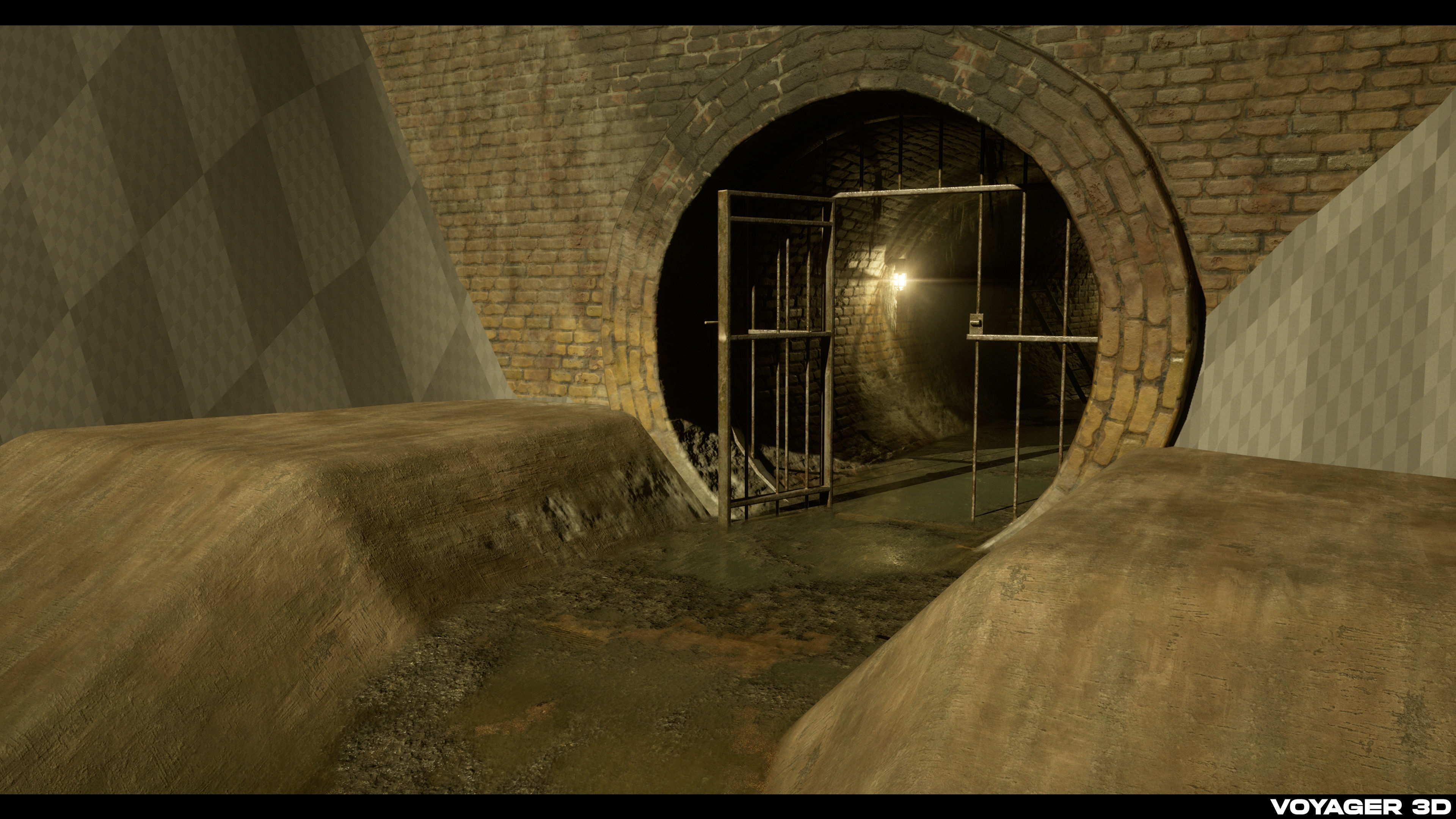 3D model London Sewer Modular Pack VR / AR / low-poly | CGTrader