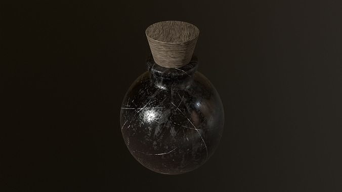 Potion Bottle 4K 3D model | CGTrader