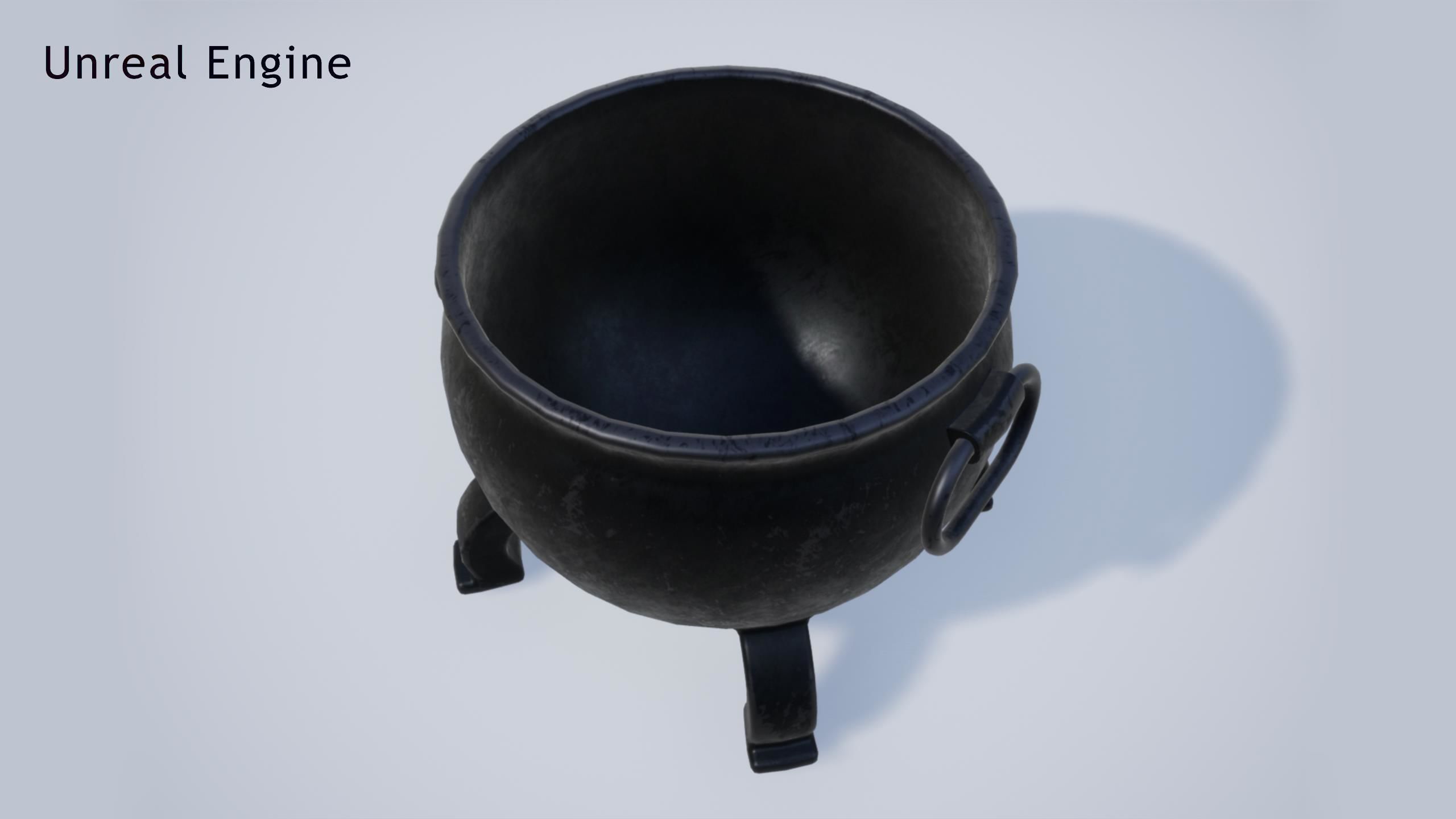 3D model Cauldron VR / AR / low-poly | CGTrader