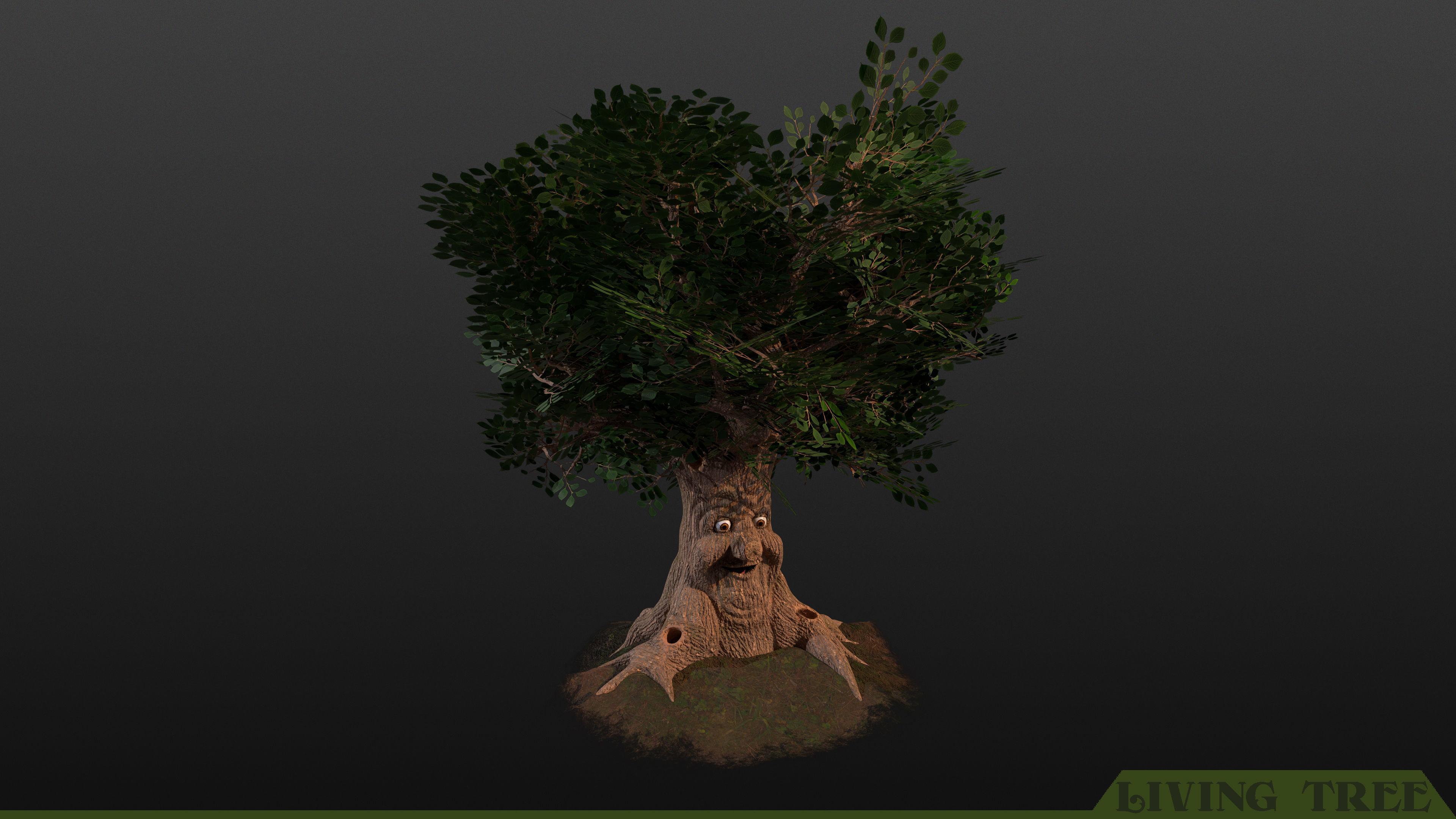 3D model Living Tree VR / AR / low-poly | CGTrader