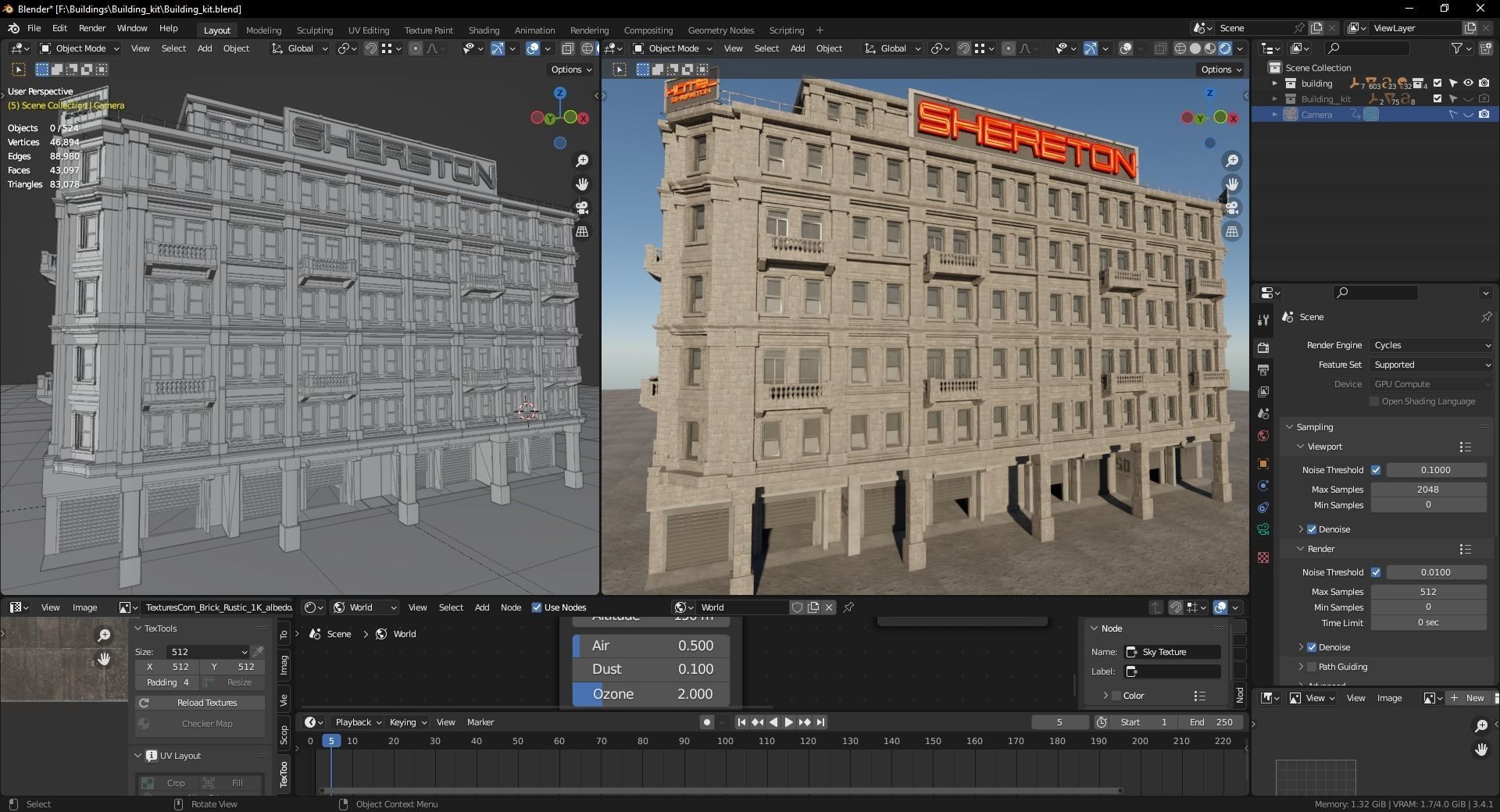 3D model Cyberpunk Building Pack VR / AR / low-poly | CGTrader