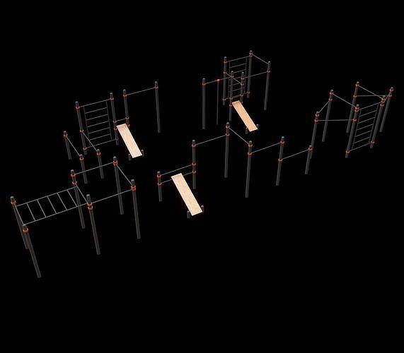 Workout part three 3D model | CGTrader