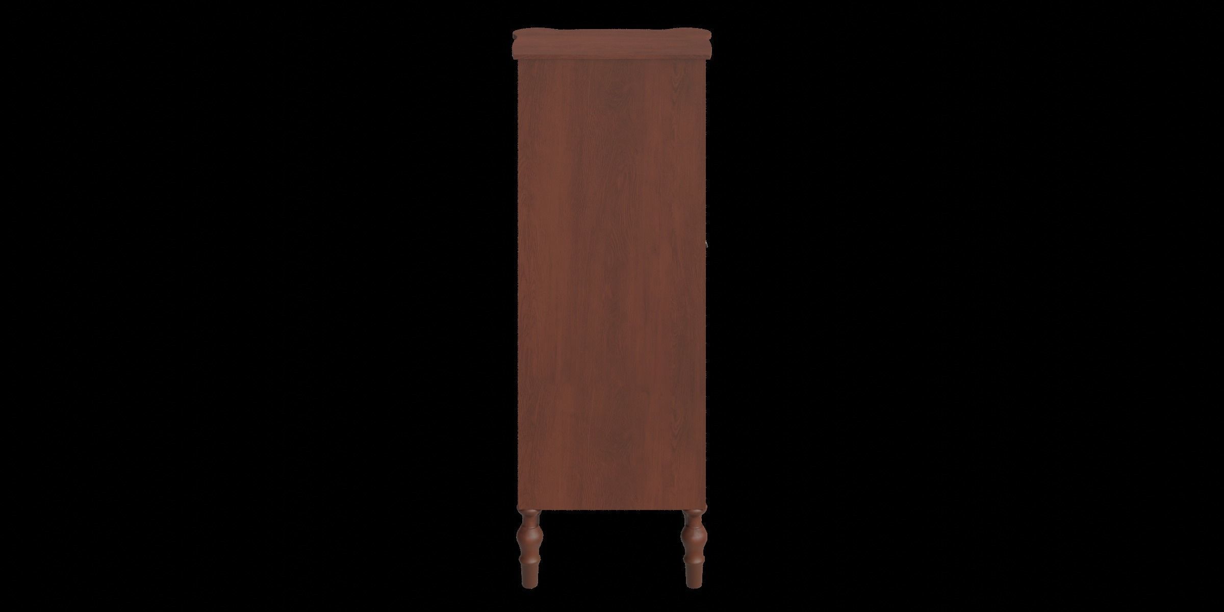 3D model Suzanne Jewelry Armoire Walnut VR / AR / low-poly | CGTrader