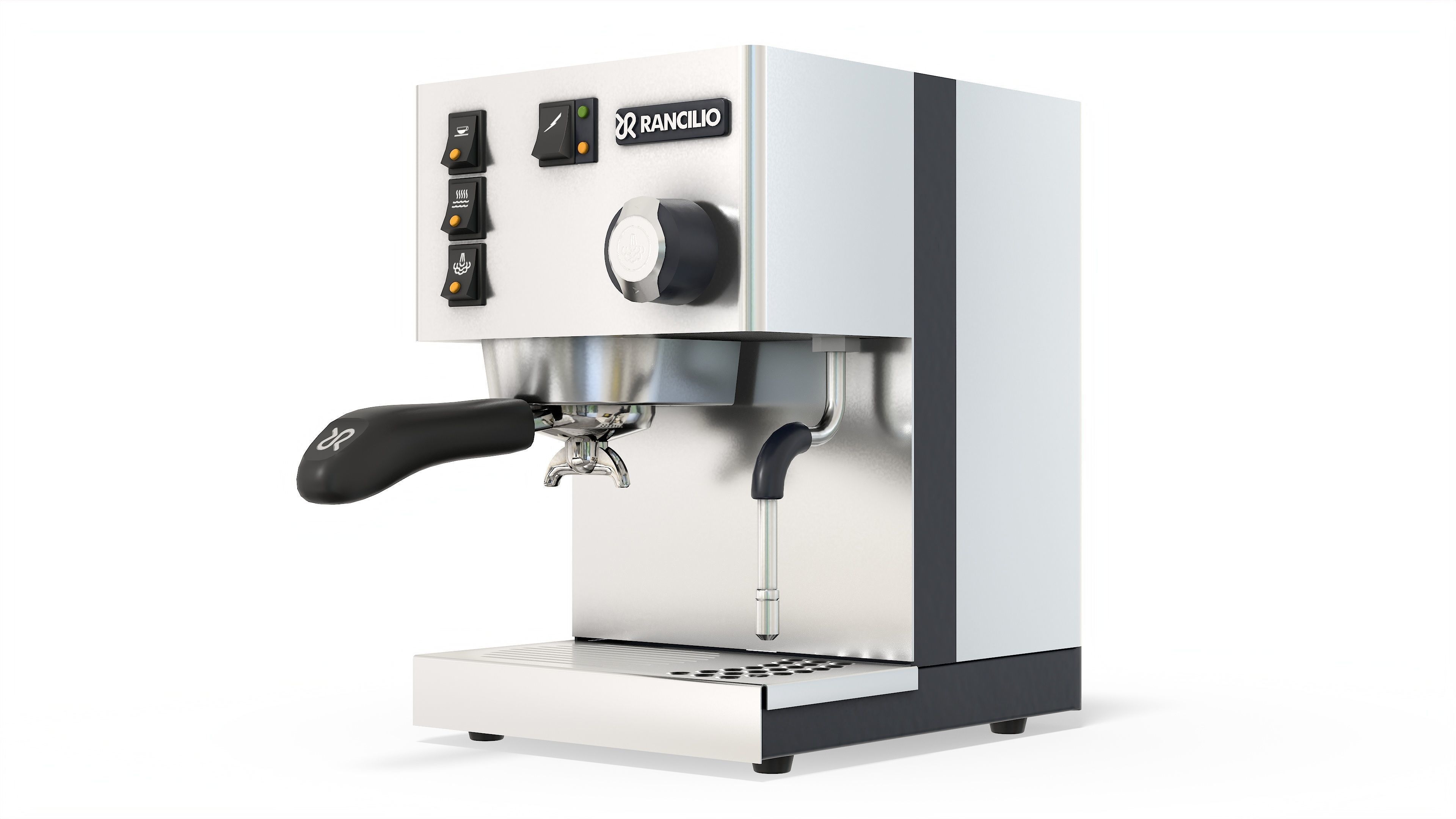 3D model Rancilio Silvia Home Espresso Machine VR / AR / low-poly ...