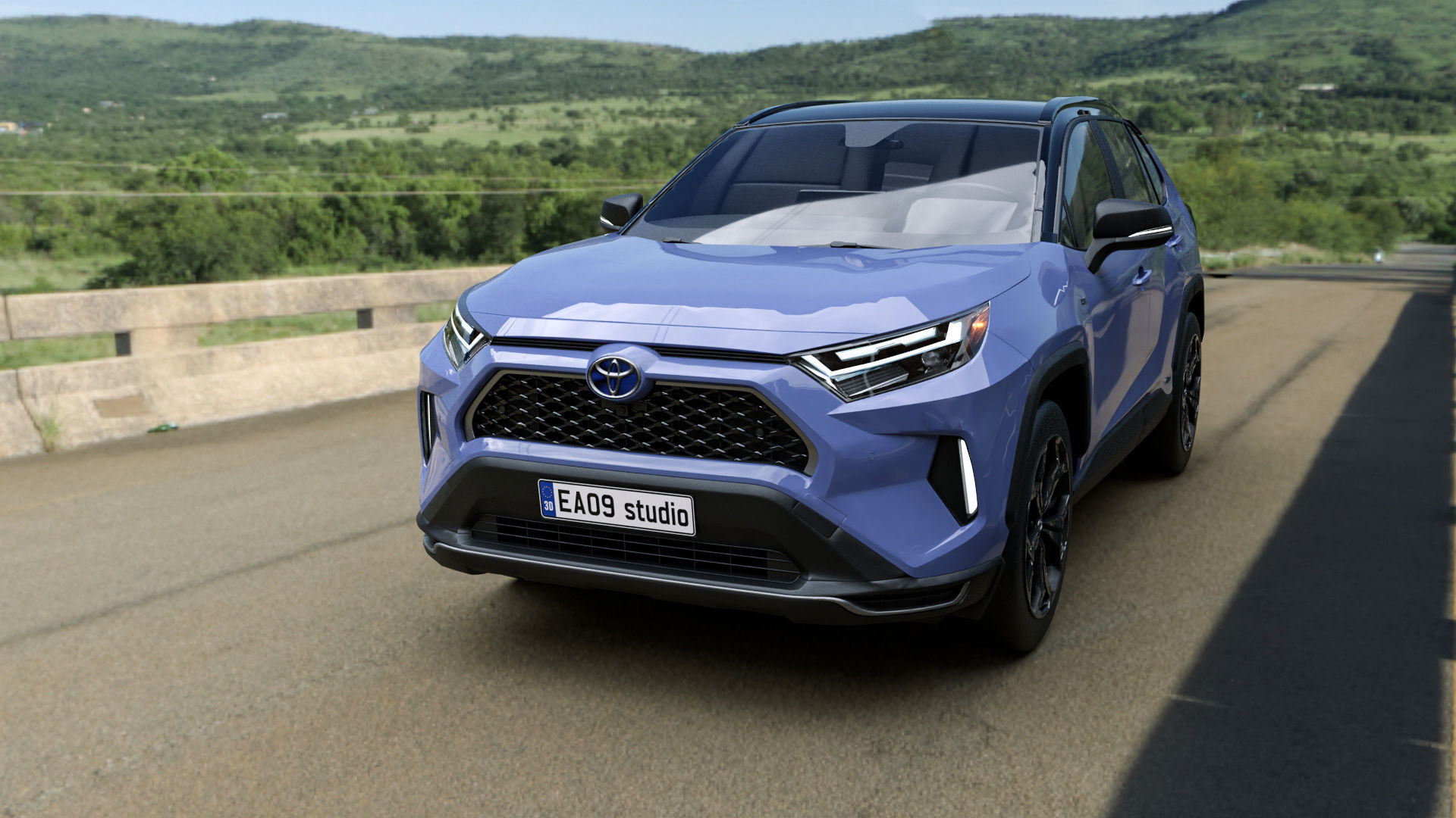 2022 Toyota RAV4 XSE Hybrid 3D model | CGTrader