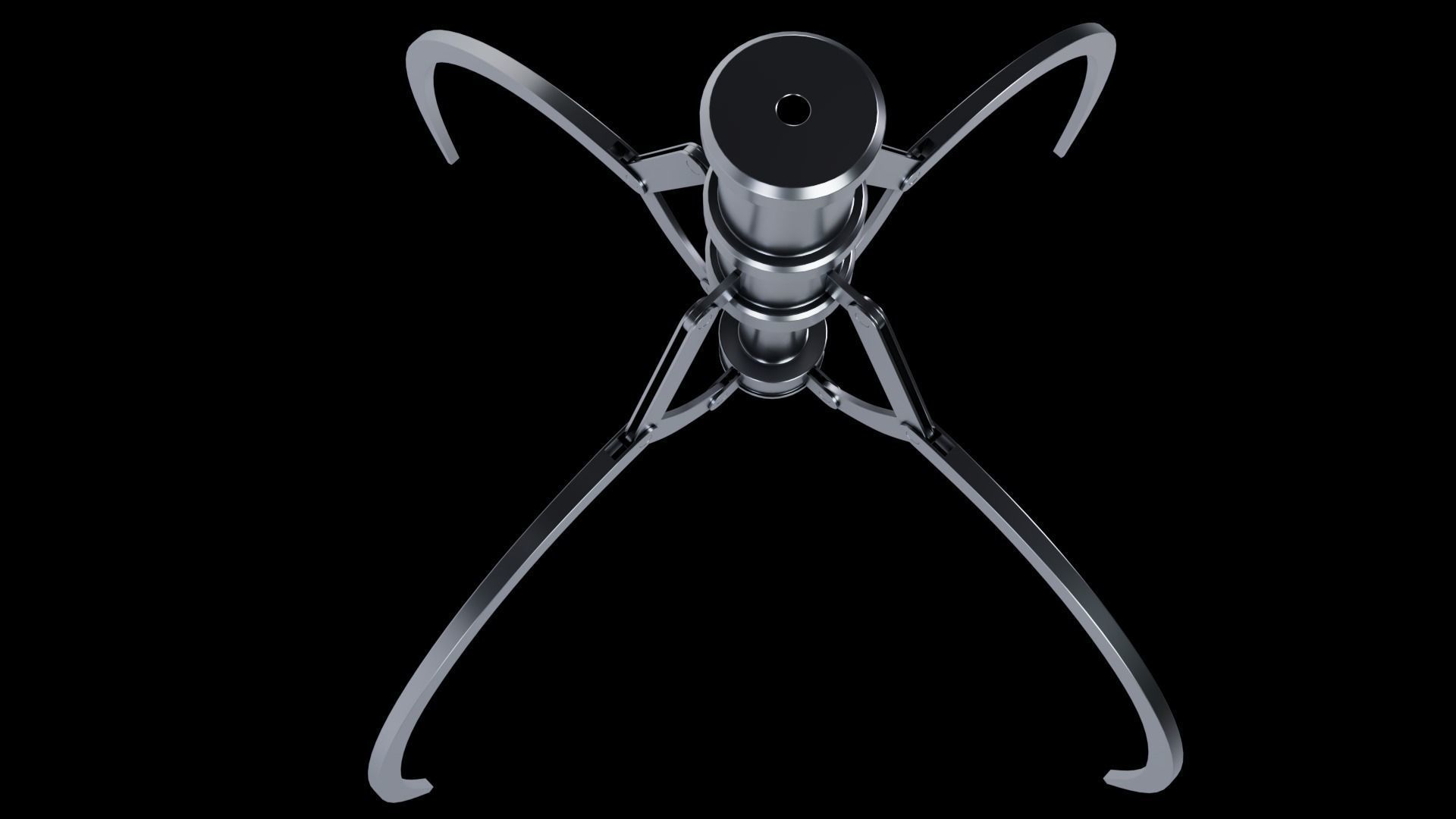 Metal realistic Claw with RIG 3D model rigged | CGTrader