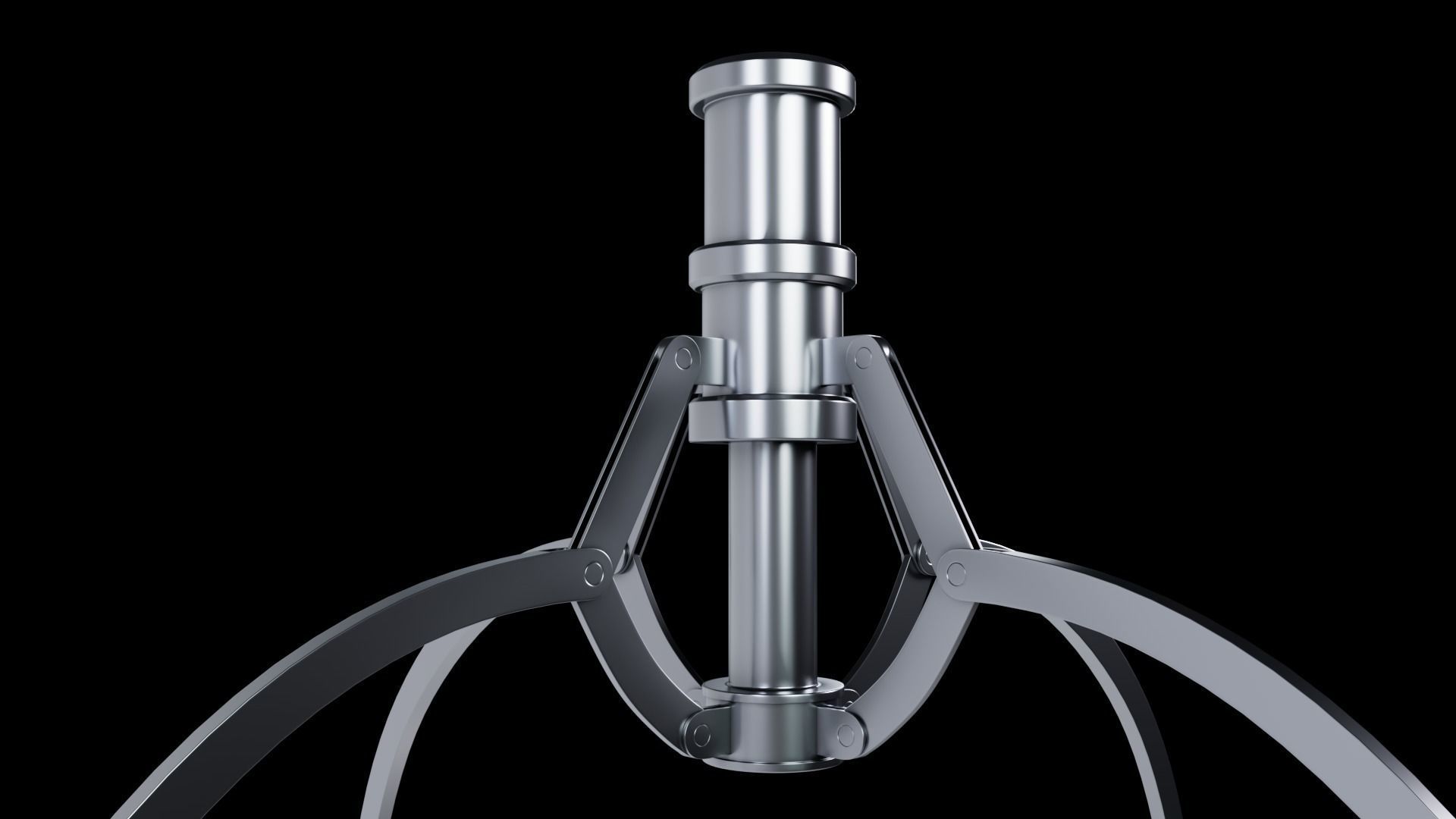 Metal realistic Claw with RIG 3D model rigged | CGTrader