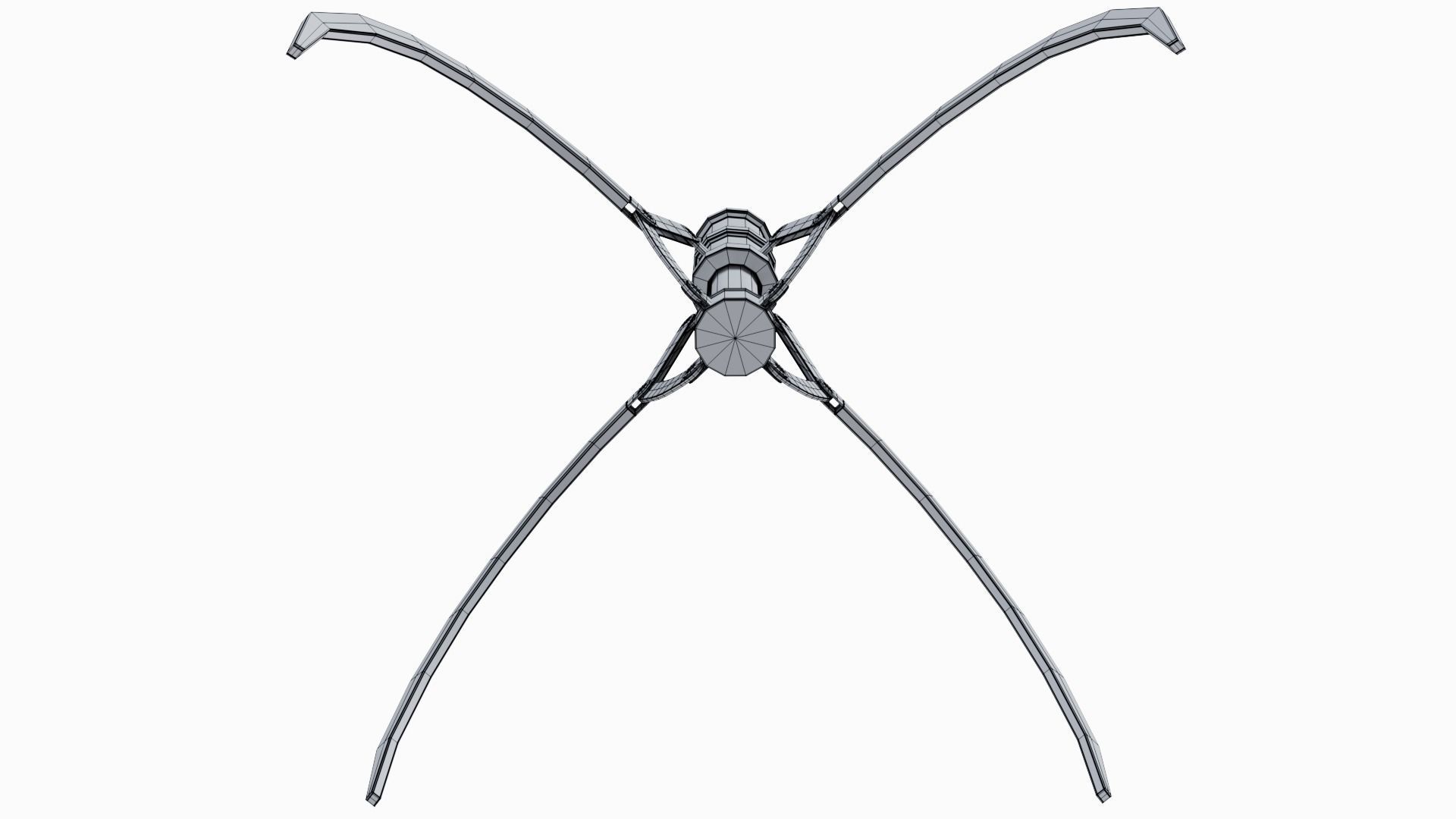 Metal realistic Claw with RIG 3D model rigged | CGTrader