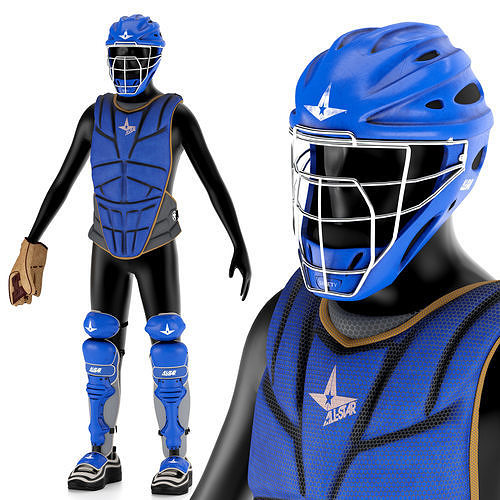 3D model Baseball player clothes VR / AR / low-poly | CGTrader