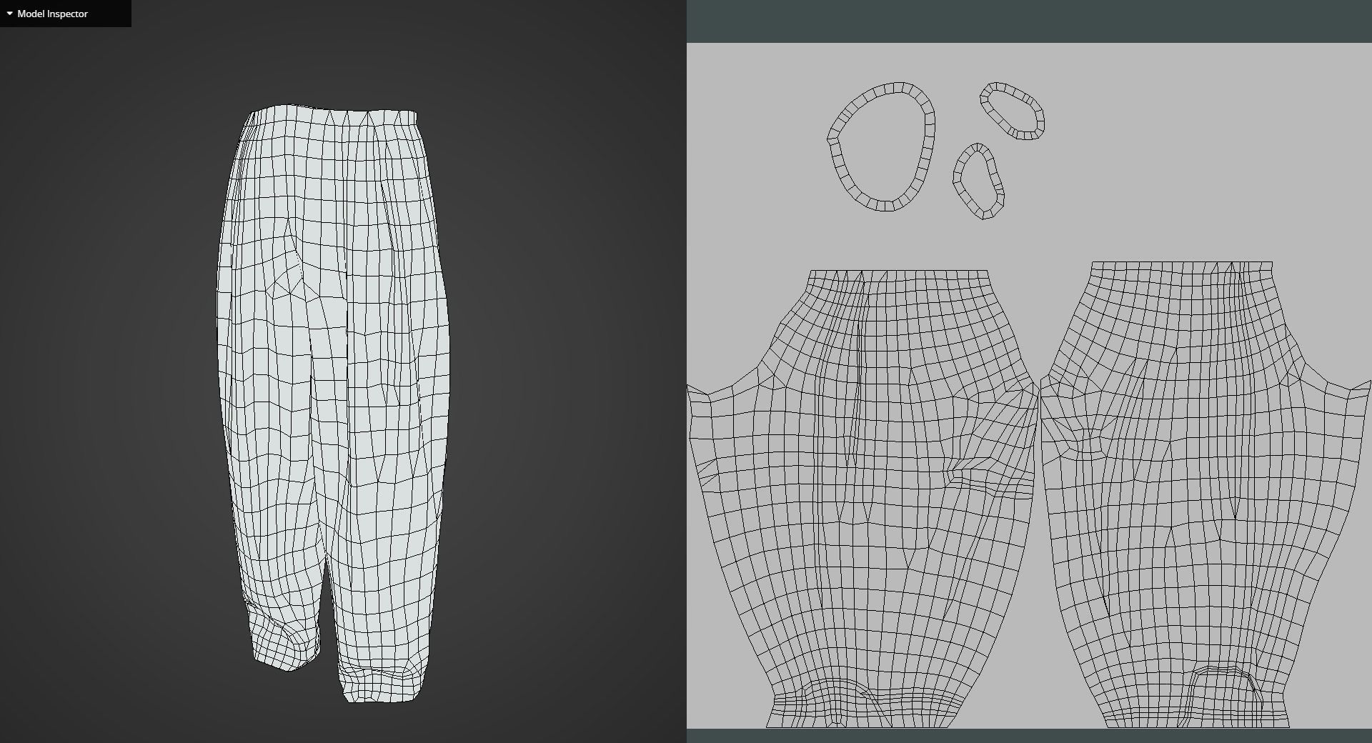 3D model Game Ready Black Slacks VR / AR / low-poly | CGTrader