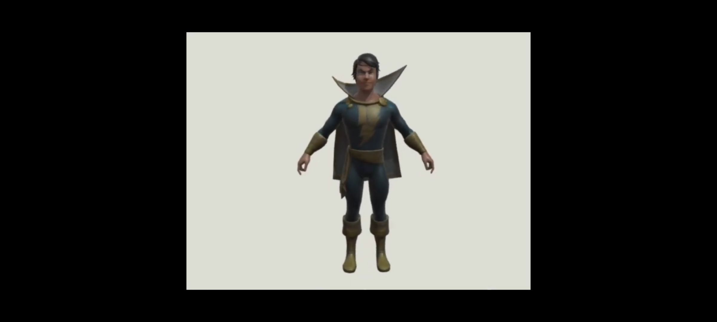 Shazam Pack free 3D model rigged | CGTrader