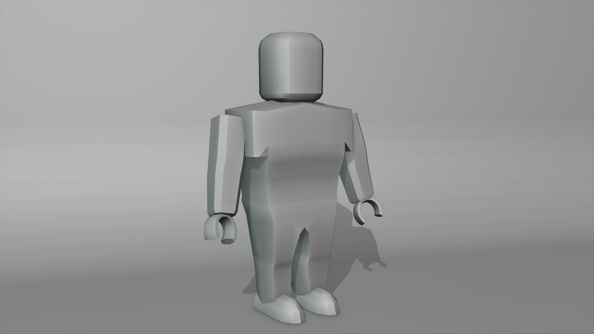 3D model Low Poly Roblox Character Fully Rigged and Ready for Action VR ...