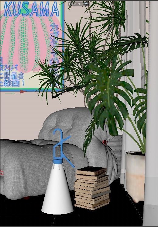 Free Cinema 4D and Corona interior scene Free 3D model free 3D model ...