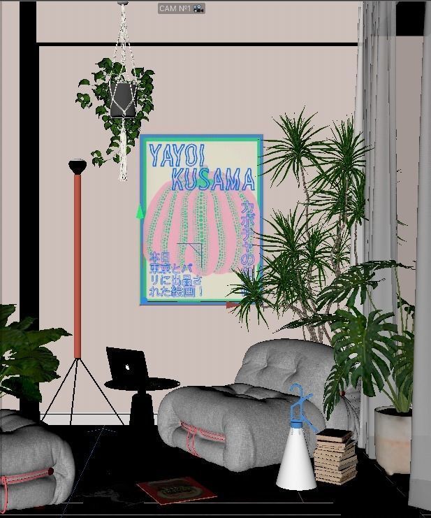 Free Cinema 4D and Corona interior scene Free 3D model free 3D model | CGTrader