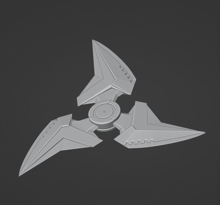 Overwatch 2 - Genji Shimada shuriken - cosplay props 3D model 3D ...