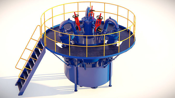Hydrocyclone 3D model | CGTrader