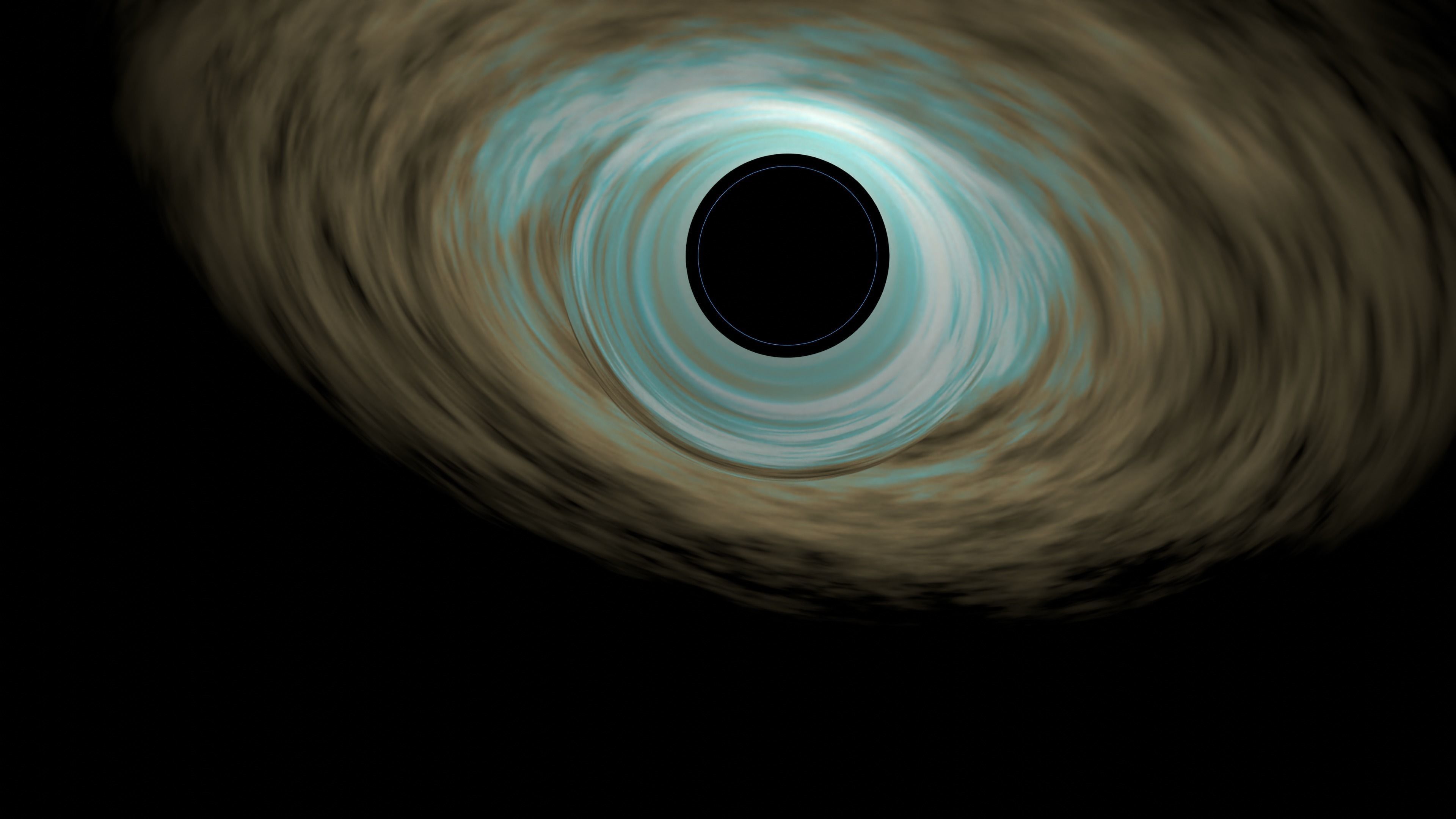 3D model 3D Black Hole Model Exploration of Space-Time Distortion VR ...