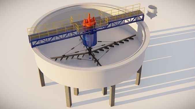 thickener 3D model | CGTrader