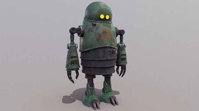 3d Robot Game Ready 3D model | CGTrader