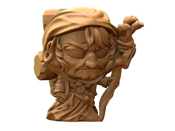 Baba Yaga 3D model | CGTrader