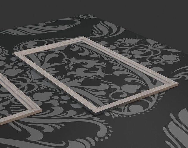 marble cornice 3D model | CGTrader