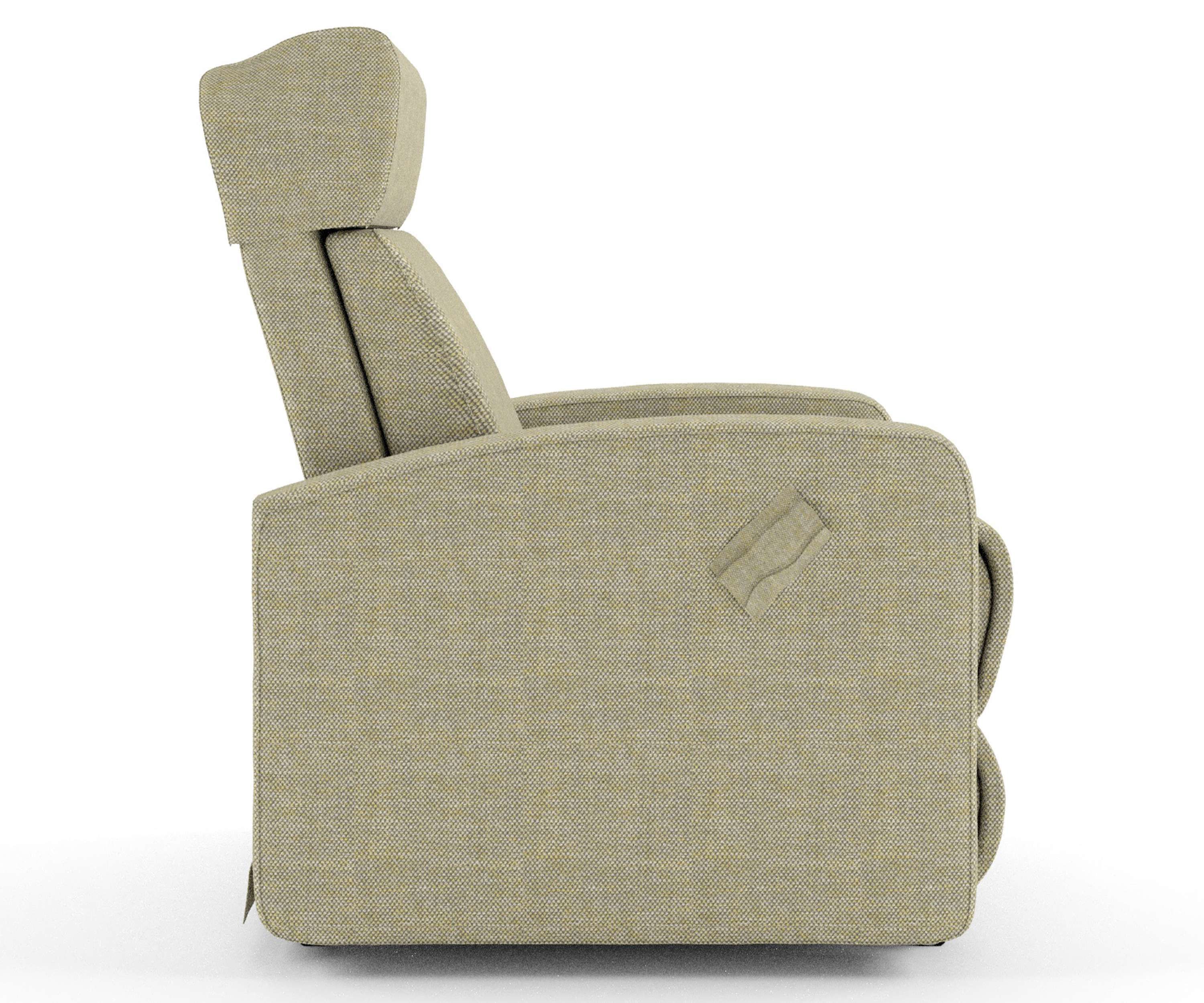 Slimline Recliner Armchair 3D model | CGTrader