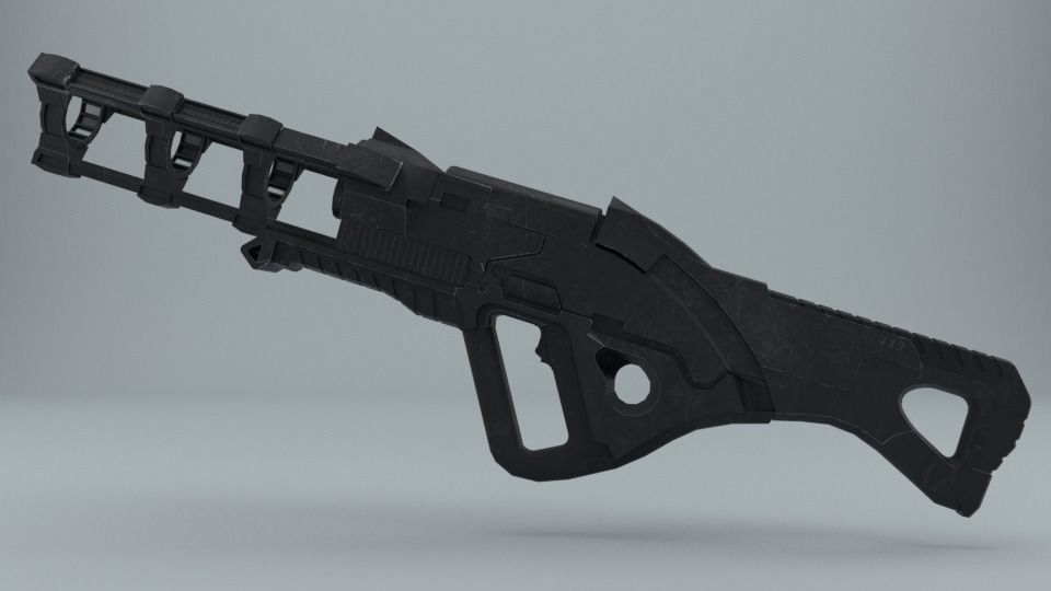 3D model Plasma Gun VR / AR / low-poly | CGTrader