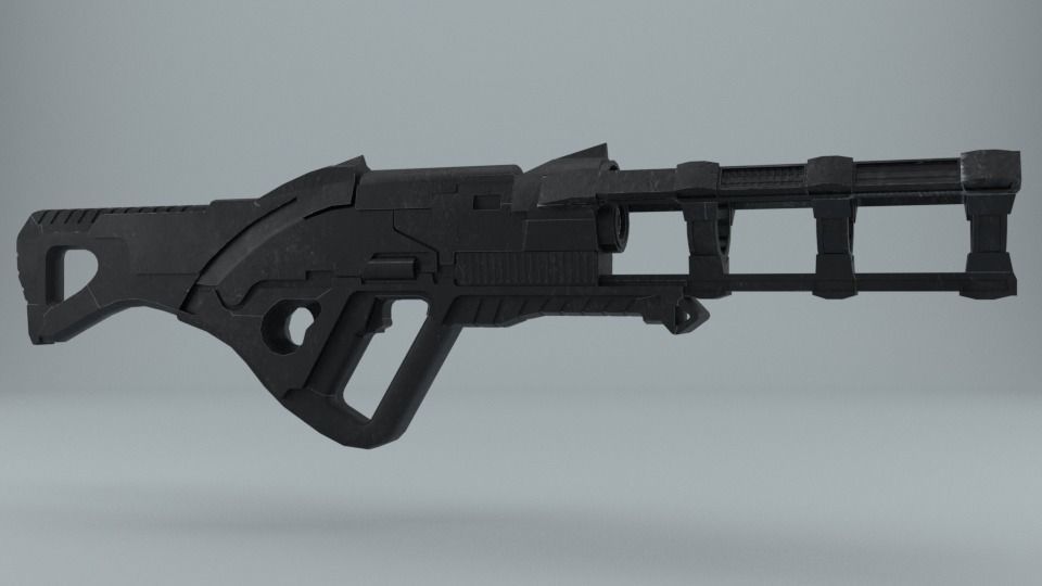 3D model Plasma Gun VR / AR / low-poly | CGTrader