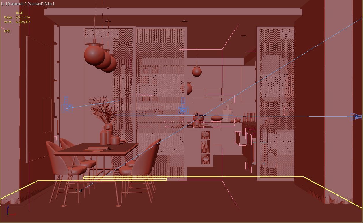 Luxury Modern Kitchen Design 3D model | CGTrader