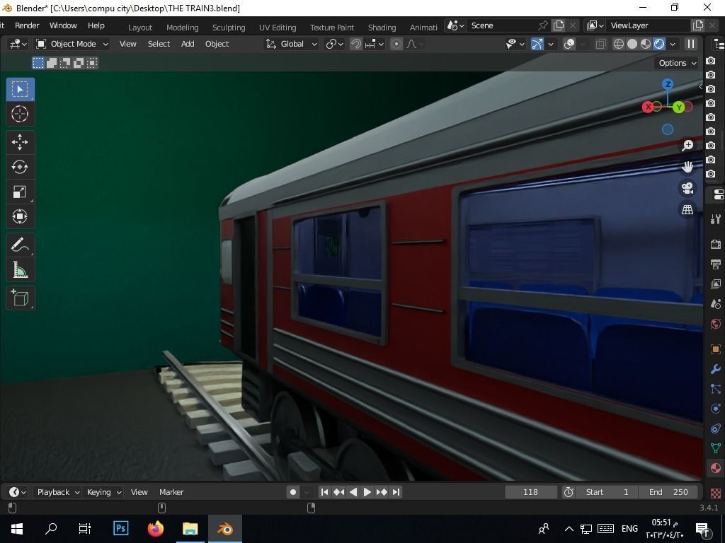 the authentic egyptian train in the alexandrian style free 3D model ...