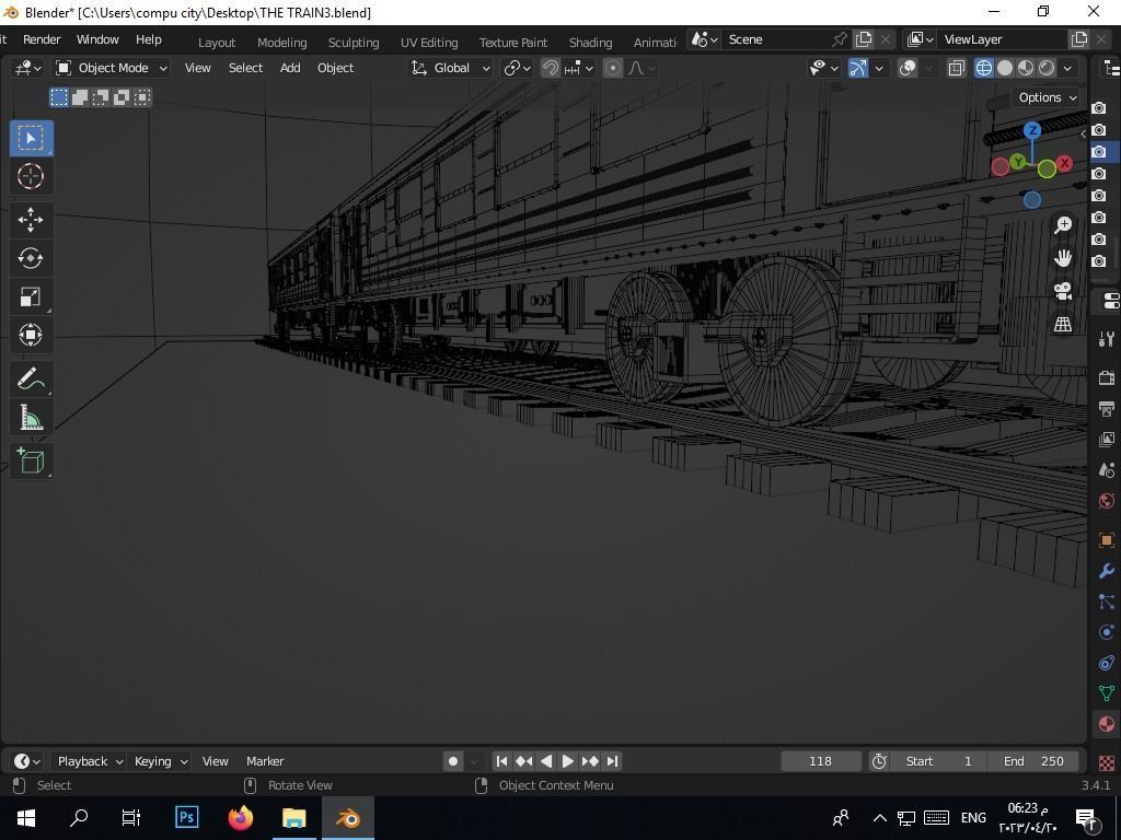 the authentic egyptian train in the alexandrian style free 3D model ...