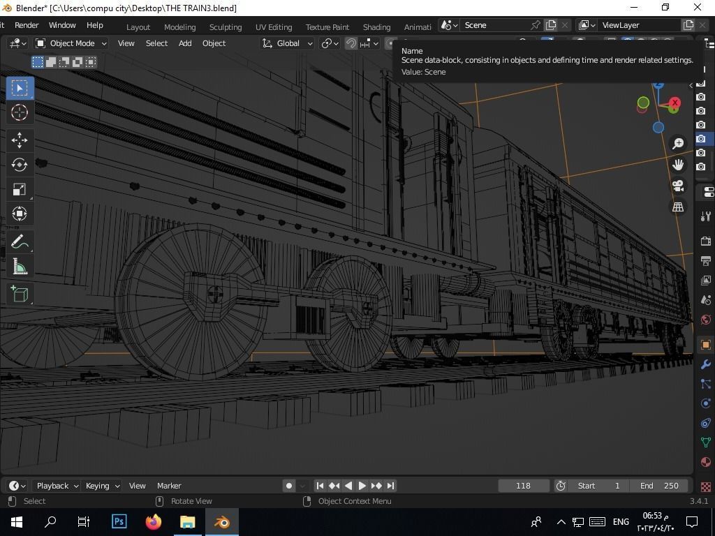 the authentic egyptian train in the alexandrian style free 3D model ...