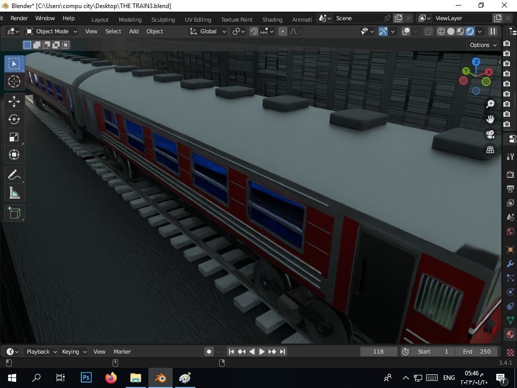 the authentic egyptian train in the alexandrian style free 3D model | CGTrader