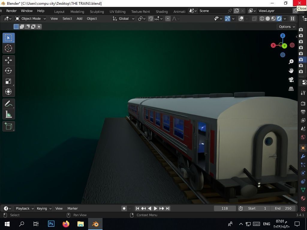 the authentic egyptian train in the alexandrian style free 3D model ...