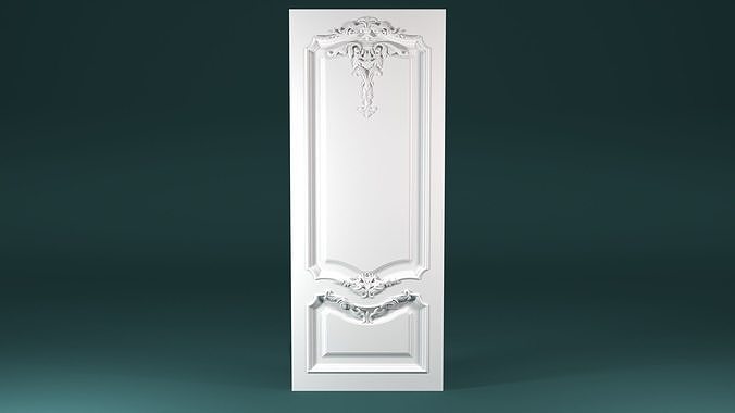 Door 7 for CNC milling machine 3D model | CGTrader