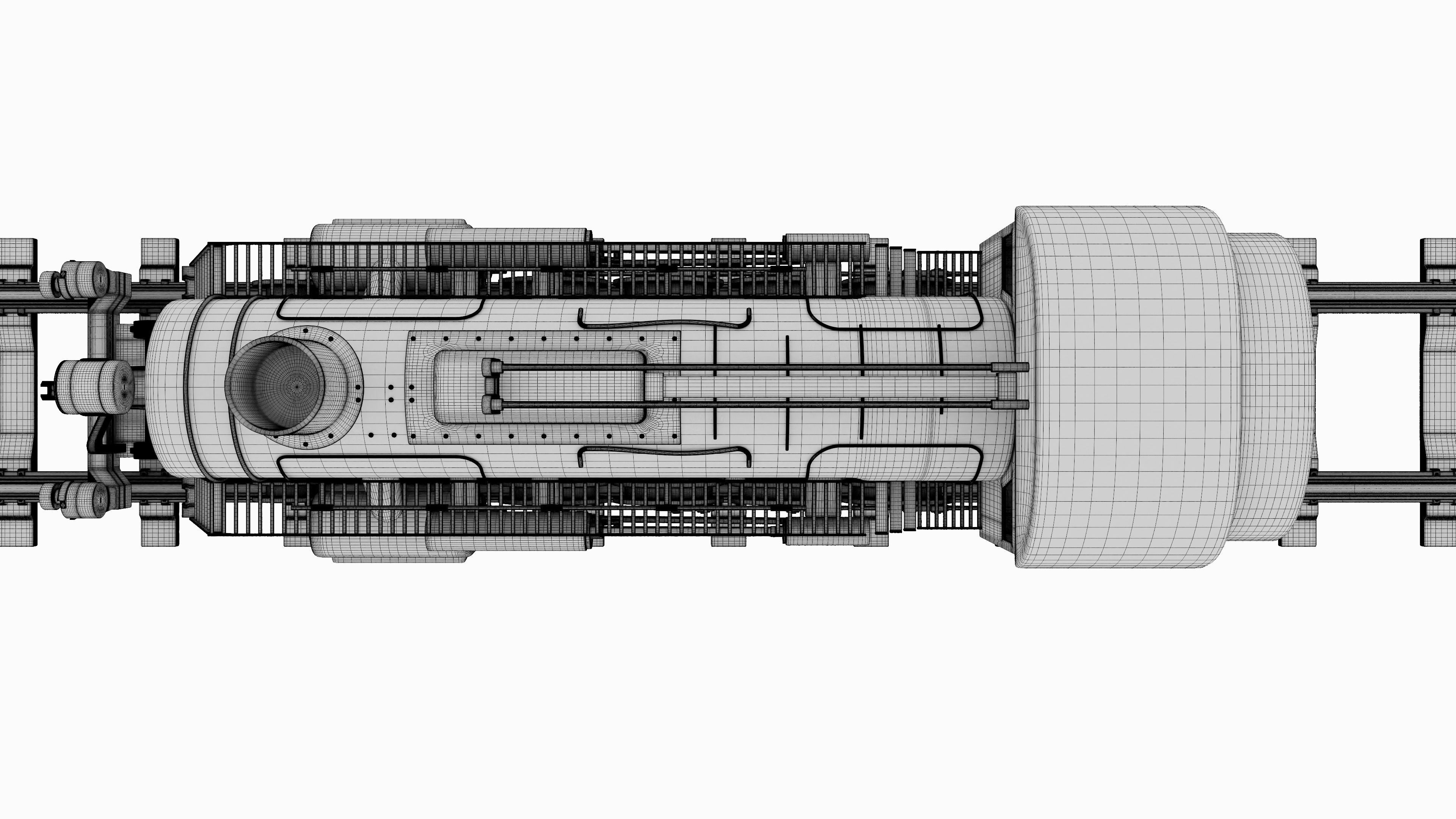Old Train 3D model | CGTrader