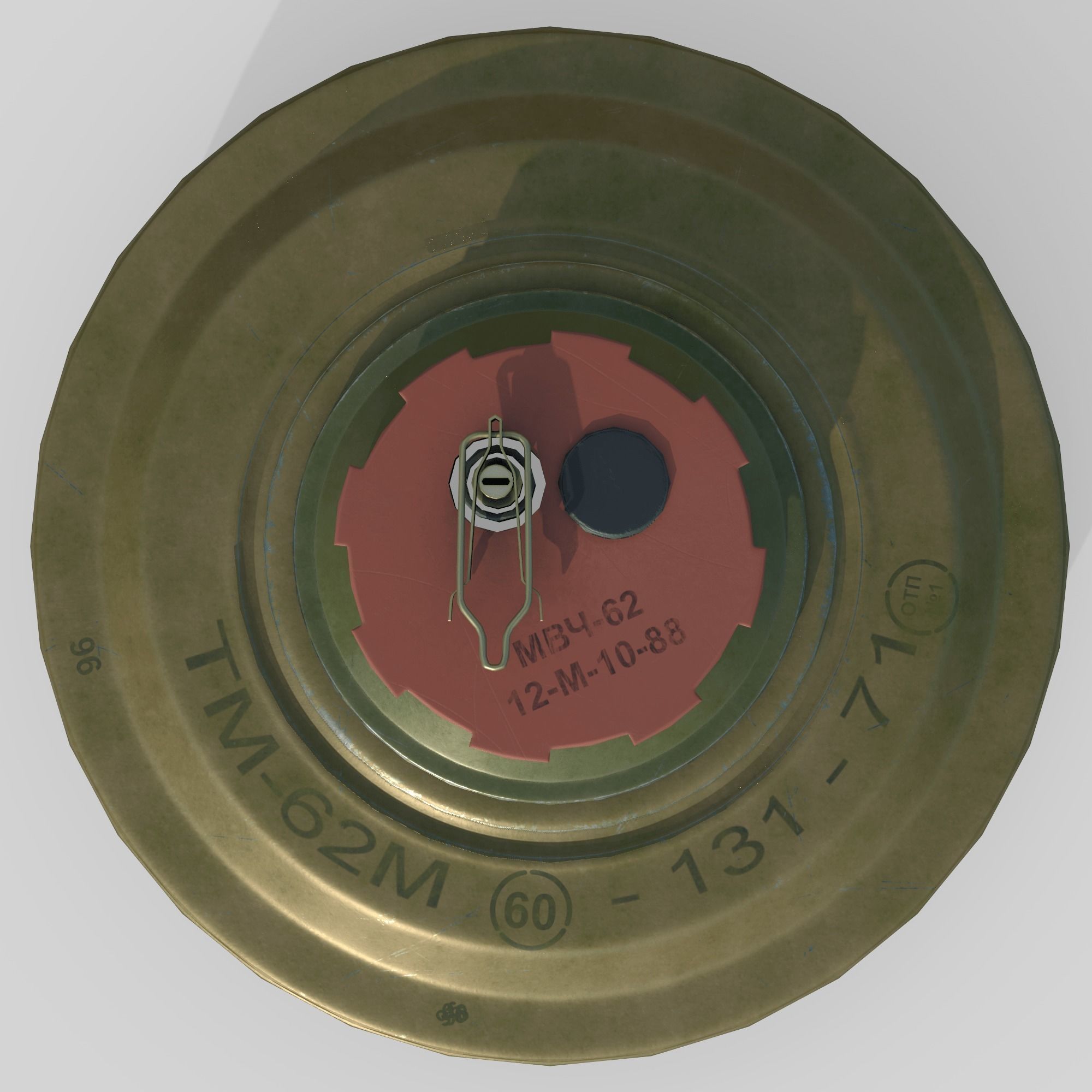 3D model Mine TM-62M VR / AR / low-poly | CGTrader