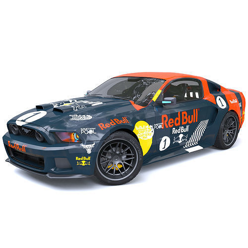 Red Bull Mustang