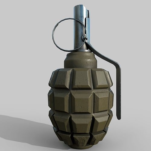 3D model Grenade F1 VR / AR / low-poly | CGTrader