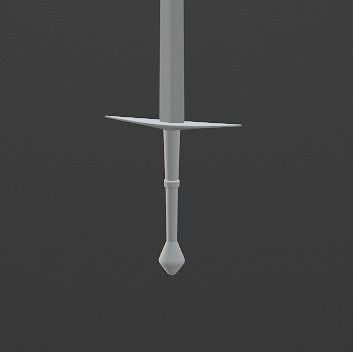 German Longsword free 3D model | CGTrader