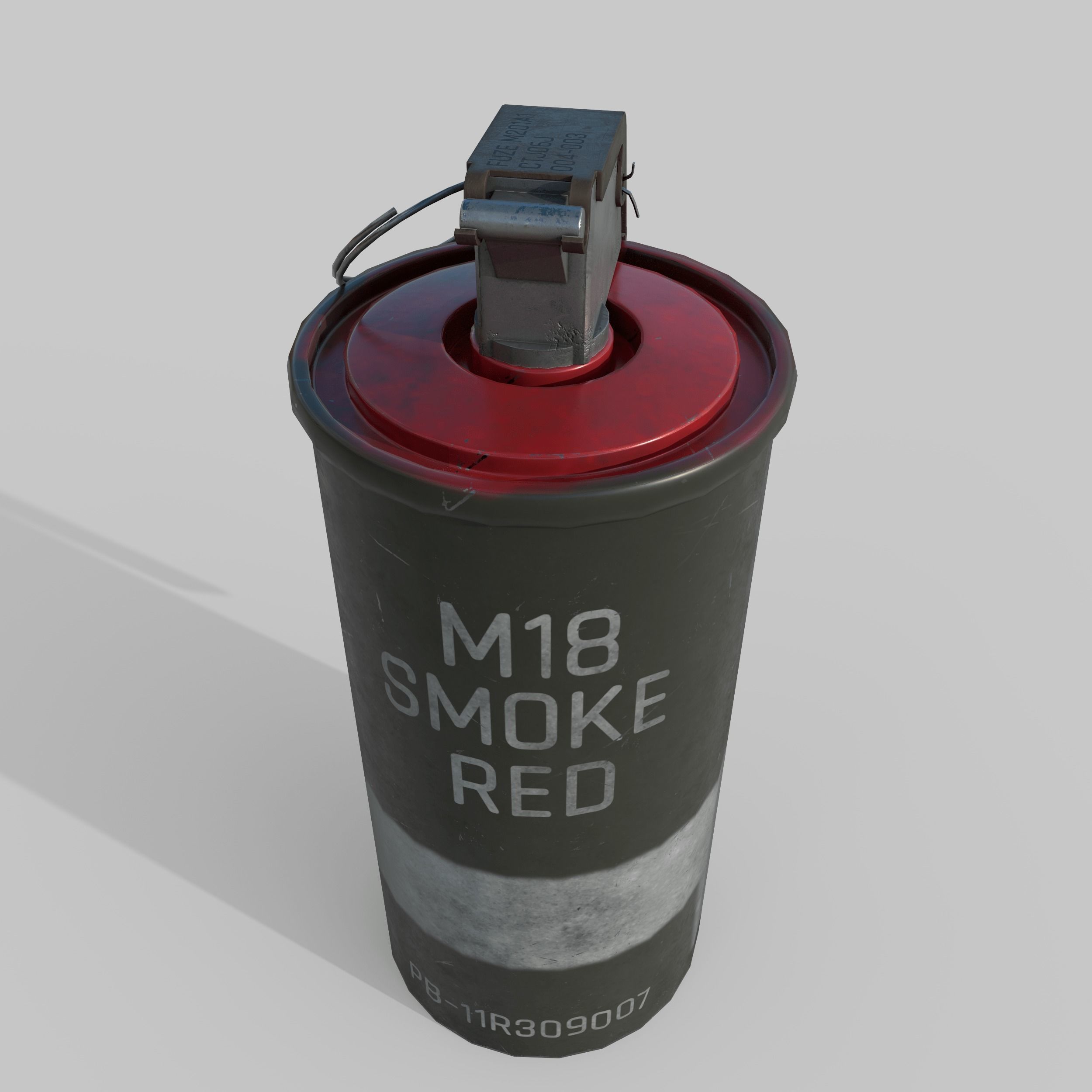 3D model Grenade M18 Smoke VR / AR / low-poly | CGTrader
