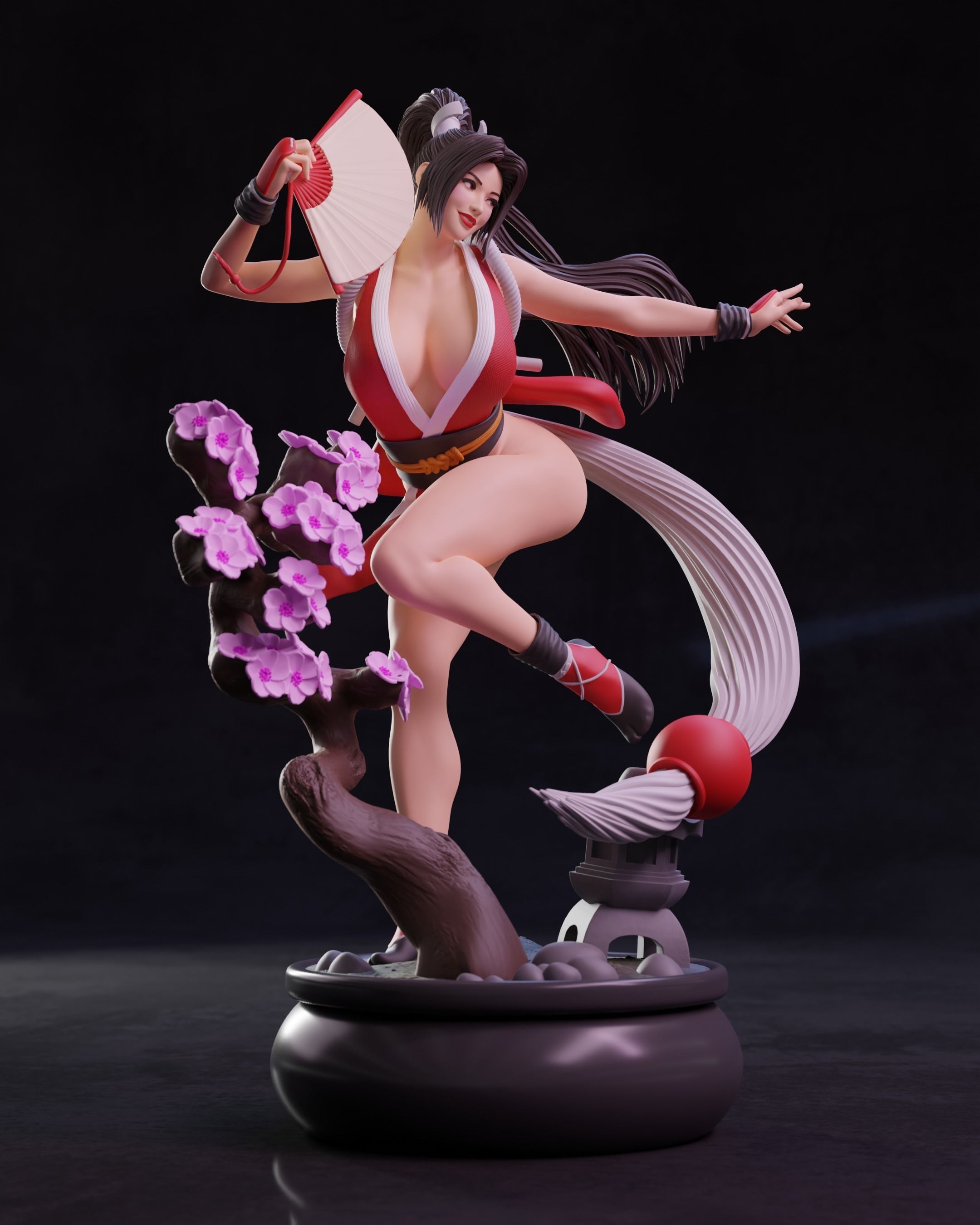 Mai Shiranui 3D model 3D printable | CGTrader