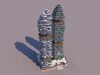 0182 - Skyscraper Architecture 3D Project - 2D Drawings 3D model | CGTrader