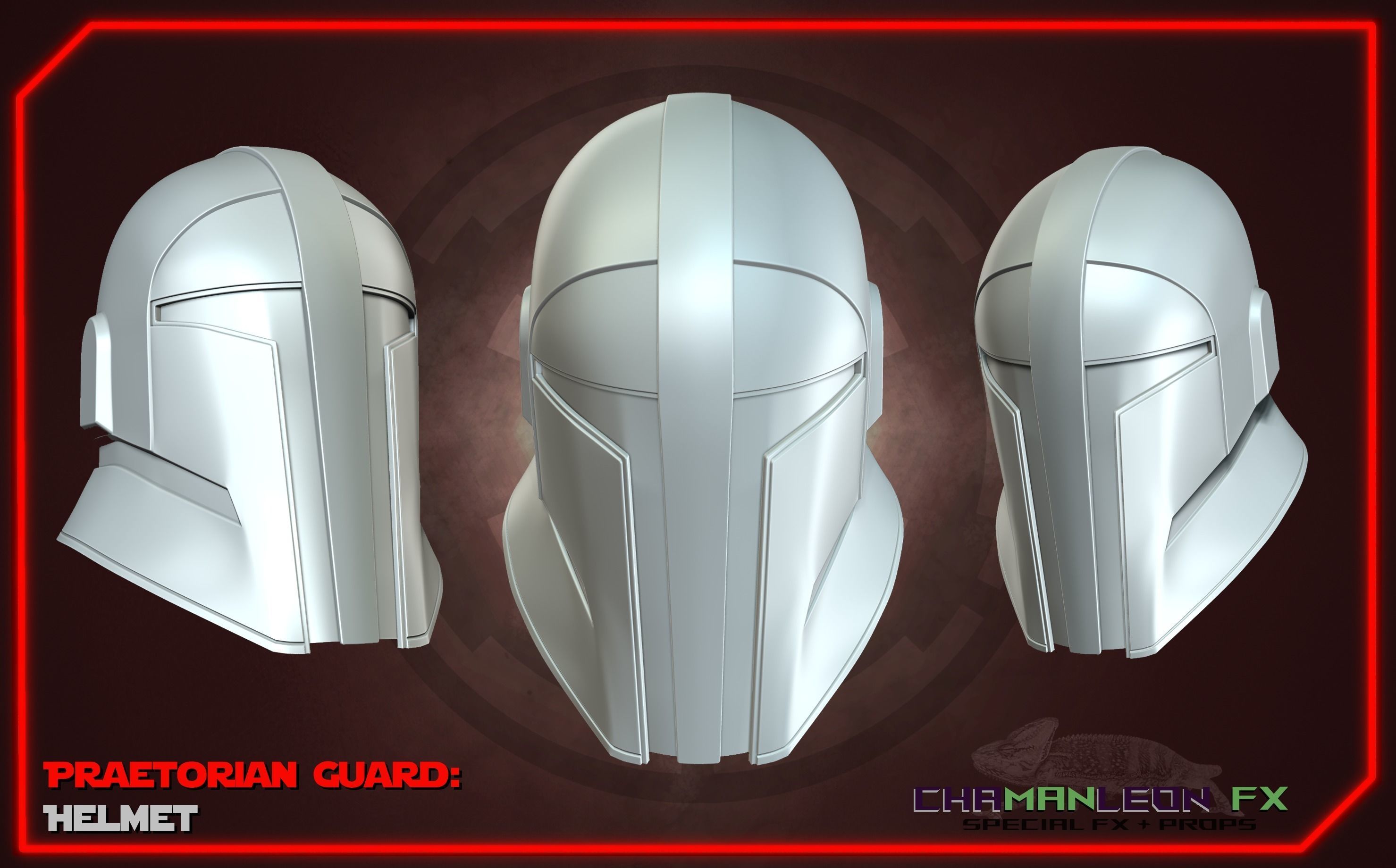 Praetorian Guard Helmet Mandalorian S3 3D Print Cosplay Armor 3D model ...