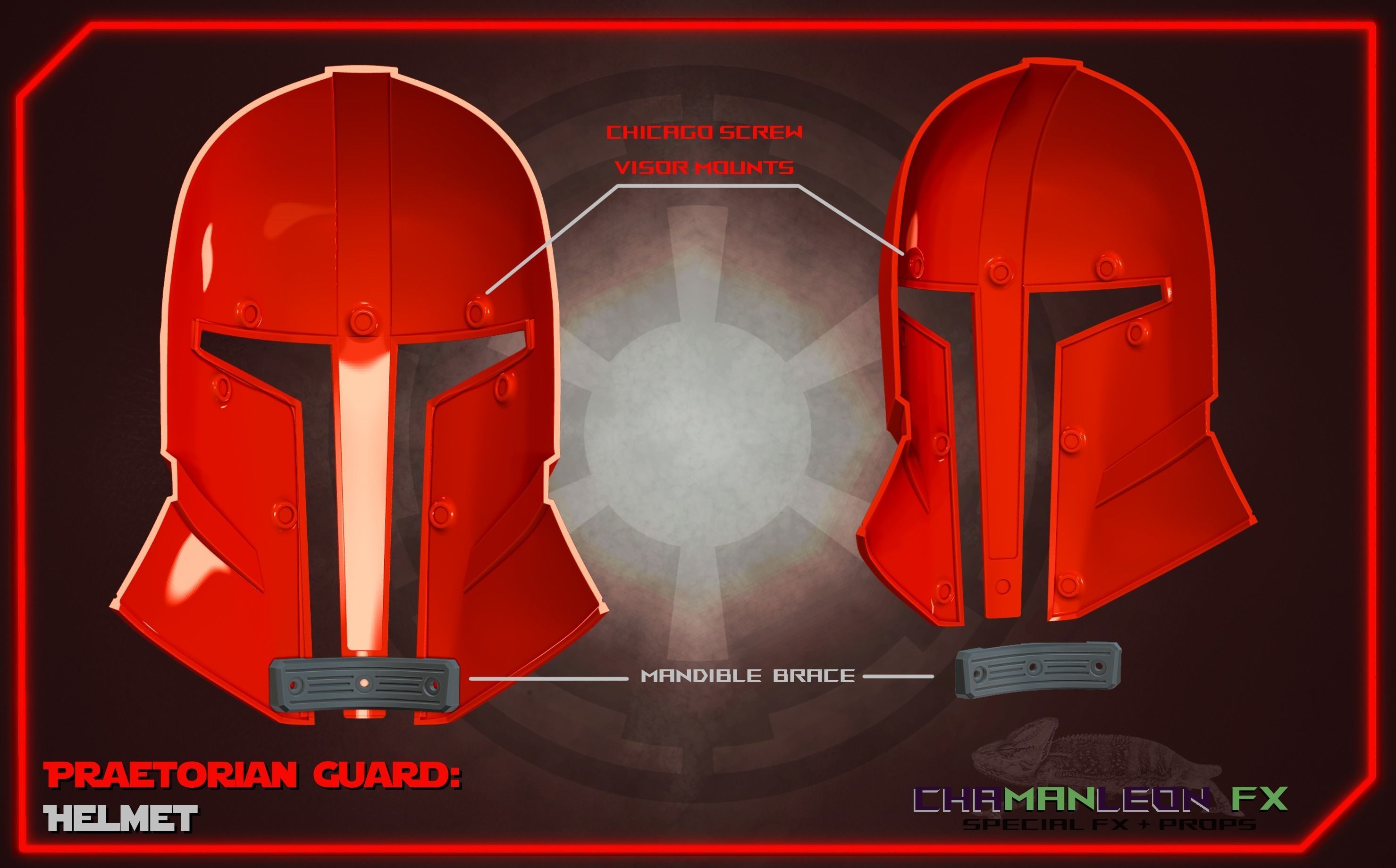 Praetorian Guard Helmet Mandalorian S3 3D Print Cosplay Armor 3D model ...