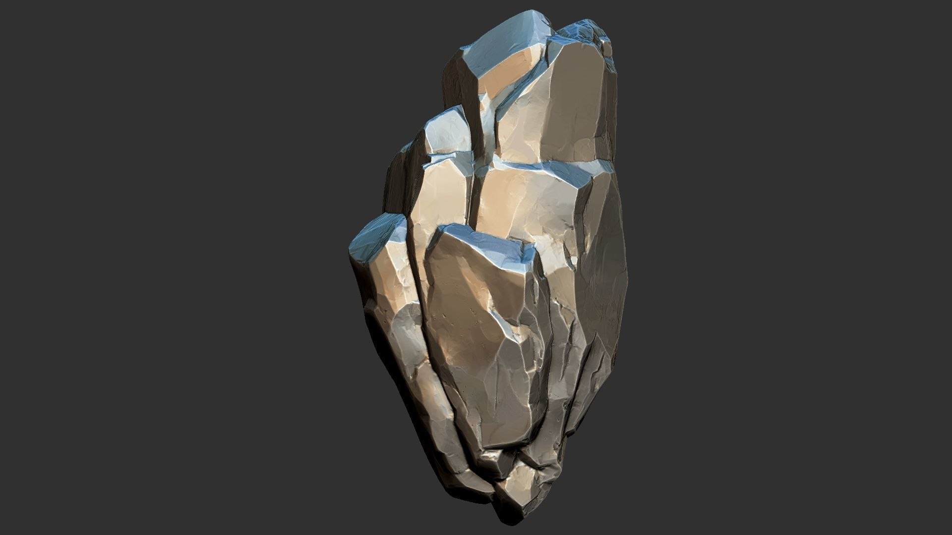 3D Suspended Mountain Zbrush sculpt 3D model | CGTrader