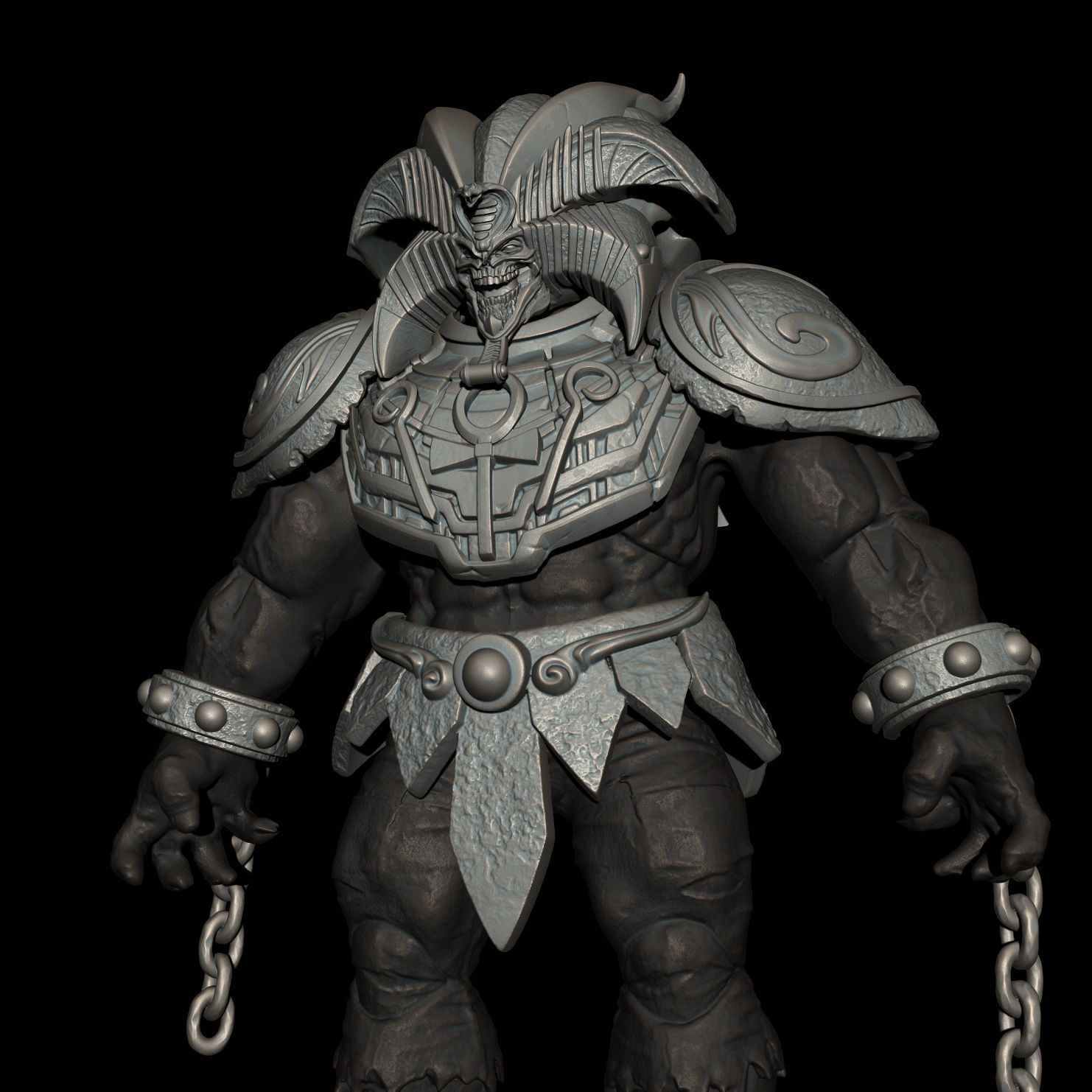 THE EXODIA GOD 3D model | CGTrader